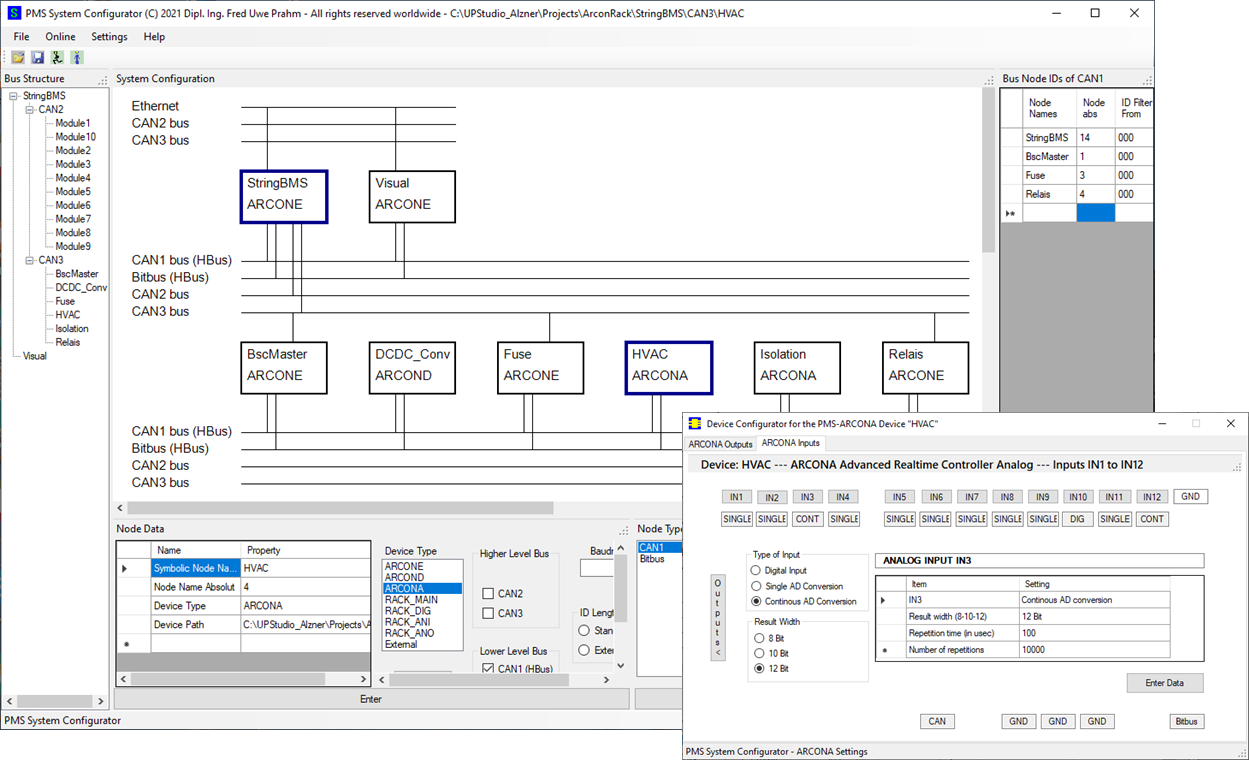 PMS Universal Programming Studio - PMS System Configurator