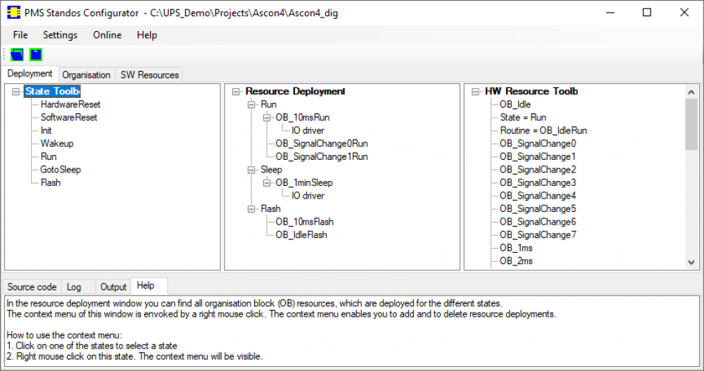 PMS Universal Programming Studio - PMS StandOS Configurator - Code ...